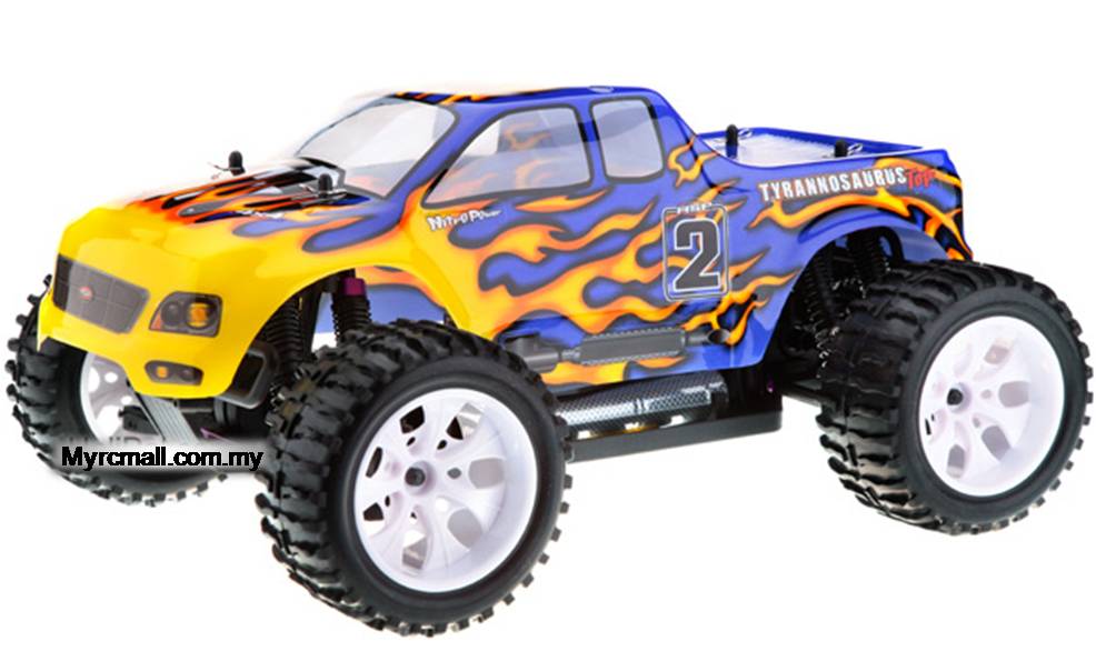 HSP Brontosaurus Off-Road EP RC Monster Truck (1/10 Scale) - RTR ...