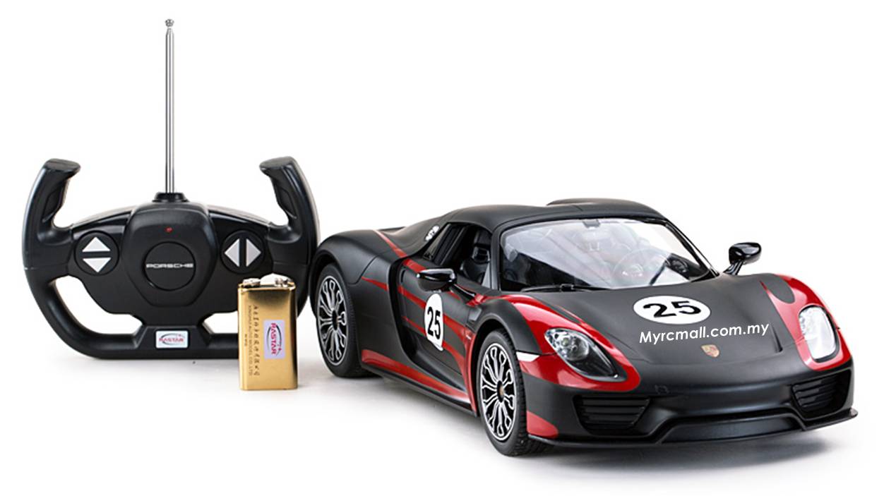 Rastar 1/14 Porsche 918 Spyder Electric Series RC Racing Car - Myrcmall ...