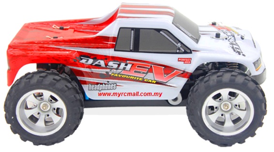 Wltoys A979-B 4WD 2.4G 1/18 70km/h High Speed RC Monster Truck Car RTR ...