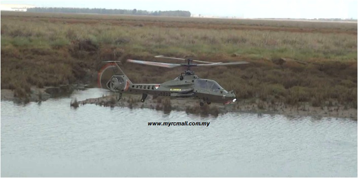 FeiLun E1003 Hunting Sky Commanche 4CH 2.4G Scale RC Helicopter RTF ...